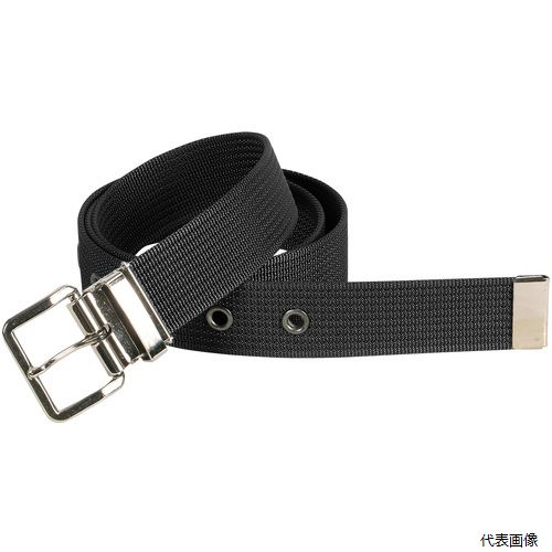 【特長】 ●工具袋をぶら下げてもよれにくい非常にタフで丈夫なナイロンを使用したベルトです。 ●ローラーバックル機構で、長さの微調整が可能です。 【用途】 ●一般作業全般。 【仕様】 ●色：ブラック ●サイズ：M ●幅(mm)：32 ●長さ(...