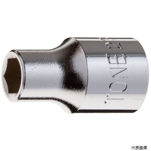 【特長】 ●スタンダードタイプの対辺6角形状です。 ●差し込み後、トルクをかけてもナメにくくなっています。 【仕様】 ●差込角(mm)：6.35 ●対辺寸法(mm)：5.5 ●全長(mm)：22 ●対辺形状：6角 ●対辺(mm)：5.5 【...