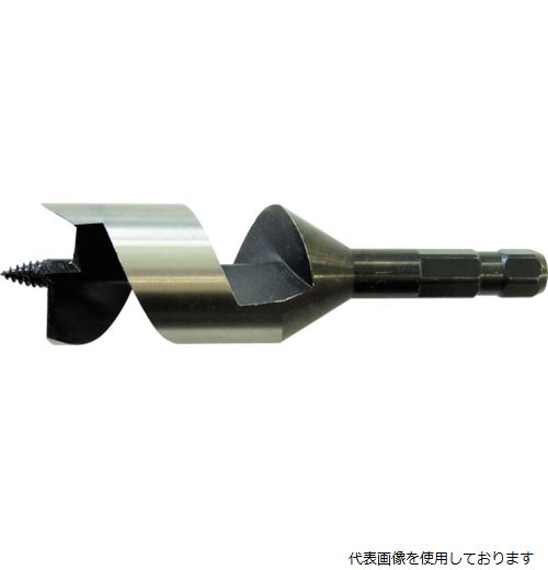 【特長】 ●板およびボードの穴あけに最適です。 ●インパクトドライバーではΦ21mmまでの穴あけが可能です。 ●6角軸（6.35mm）部分は2つのボール溝を設け、手動用ハンドルとインパクトドライバーの両方に対応可能です。 【仕様】 ●刃径(...