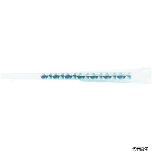 【特長】 ●GEタイプのミキシングノズル3本入りです。 【用途】 ●GEタイプ、PEタイプ兼用のミキシングノズル 【仕様】 ●適合カートリッジ：GE-165・GE-410 ●適合レジンA：GE 【材質／仕上】 ●樹脂 【入数】 ●1S/3本...