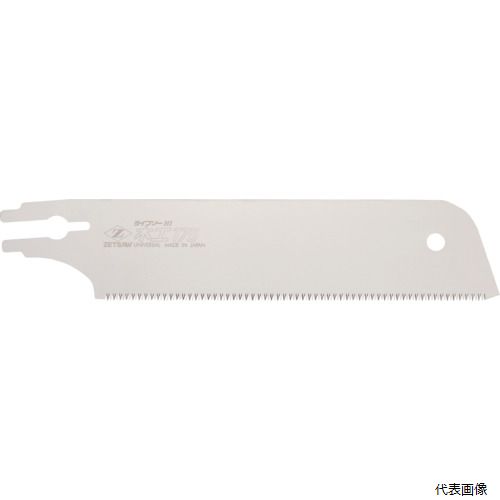 【特長】 ●縦・横・斜めの切断が可能です。 ●軽くてコンパクトです。 【用途】 ●木材用。 ●集成材・コンパネ・ベニヤ等の切断に。 ●DIYに。 【仕様】 ●刃長(mm)：180 ●全長(mm)：220 ●刃ピッチ(mm)：1.4 ●適合本...