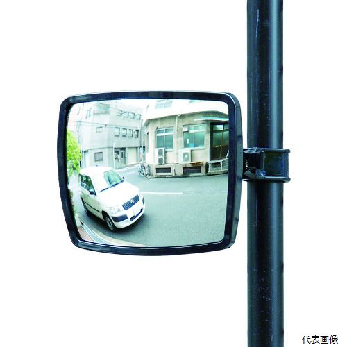 【特長】 ●取り付け、角度調整が容易にできます。 ●角型ワイドタイプなのでハッキリ、大きく見えます。 【用途】 ●ガレージ・出入りの安全確認に。 ●店舗内の防犯。 ●倉庫・通路の安全確認に。 【仕様】 ●幅(mm)：198 ●高さ(mm)：...