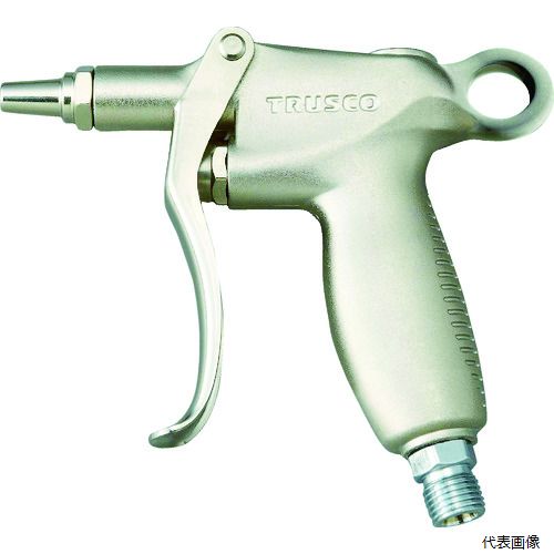 【特長】 ●手にフィットする流線形のボディーを採用しています。 ●長時間使用しても疲れにくい大型トリガー（引金）を採用しています。 【用途】 ●一般ダスト作業。 【仕様】 ●ノズル長(mm)：24 ●ノズル口径(mm)：2 ●ノズル取付口：...