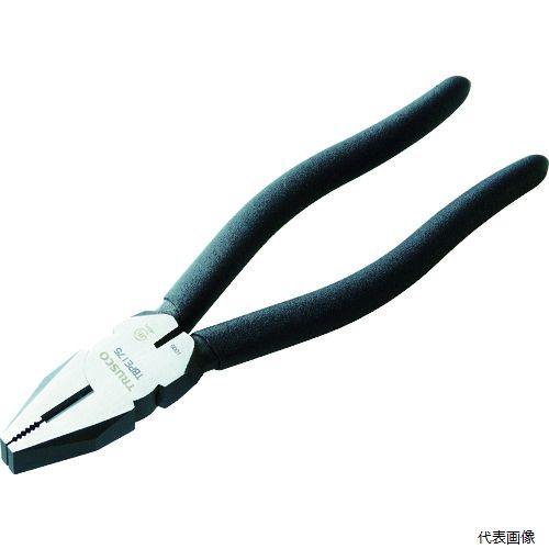 【特長】 ●標準型のペンチです。 ●独自開発による特殊鋼を使用していますので、切れ味と耐久性に優れており、プロから一般家庭まで幅広い用途に使用できます。 ●製造時の使用電力の20％を太陽光発電で賄っています。 【用途】 ●電気、電話工事、土...