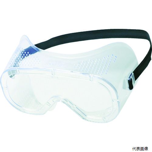 【特長】 ●レンズ交換が可能です。 ●UVカット(99.9%)仕様のレンズです。 ●メガネ・マスク併用可能です。 【仕様】 ●レンズ色：クリア ●フレーム色：クリア ●レンズ厚(mm)：1.5 ●防傷加工：○ ●UVカット：○ ●レンズ交換...
