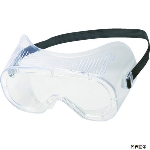【特長】 ●10個入りのお買い得パックです。 ●レンズ交換が可能です。 ●UVカット(99.9%)仕様のレンズです。 ●メガネ・マスク併用可能です。 【仕様】 ●レンズ色：クリア ●フレーム色：クリア ●レンズ厚(mm)：1.5 ●防傷加工...