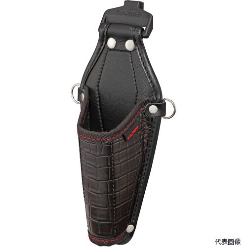 【特長】 ●高強度でしなやかな高耐久合成皮革 ●ビット／ソケットホルダーなどをぶら下げ可能なD環付です。 ●最大21mmソケットを付けたまま収納可能です。 ●横幅を極力抑えた省スペース設計 【用途】 ●工具収納用 【仕様】 ●色：茶 ●形状...