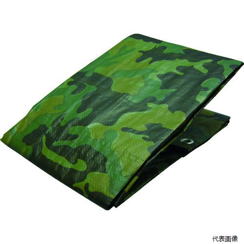【特長】 ●短期使用タイプの#2000タイプです。 【用途】 ●山間部などの景観美観用保護養生カバー。 ●色：迷彩色 ●幅(m)：1.71 ●長さ(m)：2.57 ●厚さ(mm)：0.15 ●番手(#)：2000 ●ハトメ数(個)：10 ●...