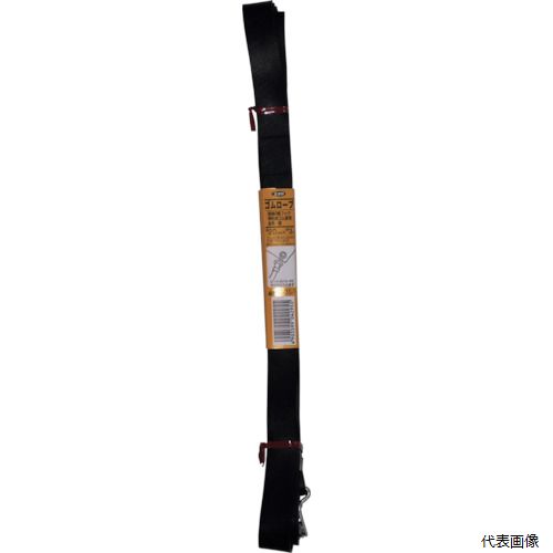 【特長】 ●タイヤチューブのため、伸縮性があり簡単に荷物の固定が出来ます。 【用途】 ●自転車やバイクの荷物固定等。 ●色：ブラック ●長さ(m)：3.0 ●厚さ(mm)：2 ●標準幅(mm)：20 【材質／仕上】 ●再利用タイヤチューブ、...