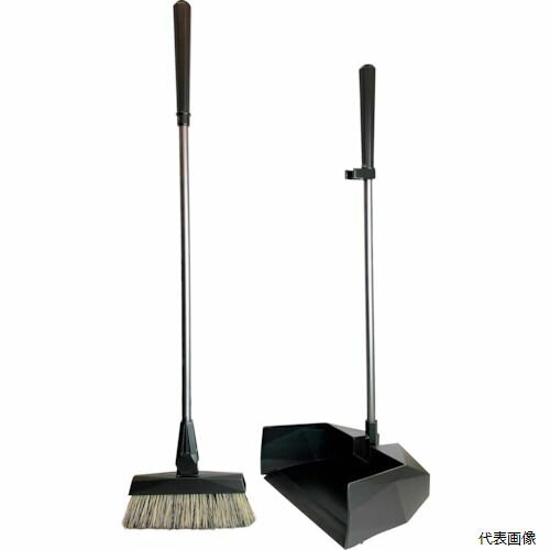 【特長】 ●5層構造で微細な粉末ゴミまでひと掃きで掃き取るほうきです。 ●チリトリには導電素材を採用し、チリ、ホコリの付着を排除します。 ●平らな床だけでなく、カーペットにも使用可能です。 【用途】 ●平らな床の清掃に。 ●幅(mm)：22...