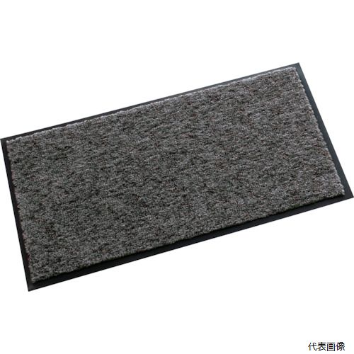 【特長】 ●スタンダードな繊維マットです。 ●裏面は水分を通さないので床を保護します。 ●防炎品です。 【用途】 ●屋内、風除室、通路用マット。 【仕様】 ●色：グレー ●サイズ長辺(mm)：600 ●サイズ短辺(mm)：360 ●厚さ(m...