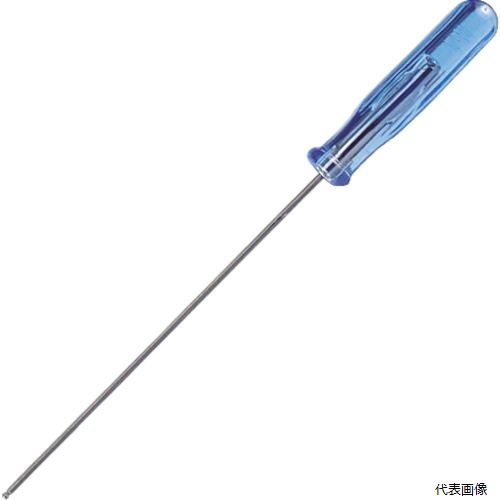 【特長】 ●ボールポイント形状により約30°斜めからでも締め付け可能です。 ●ドライバー軸の表面処理は無電解ニッケルです。 【用途】 ●組み立て保守作業等に最適です。 【仕様】 ●対辺寸法(mm)：2.0 ●軸長(mm)：70 ●全長(mm...