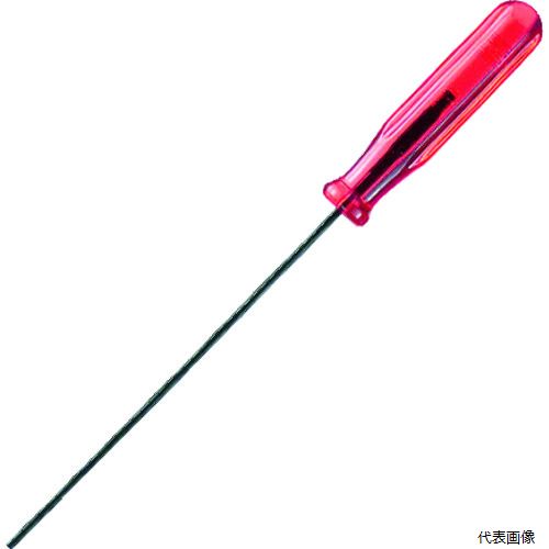 【特長】 ●軸はクロムモリブデン鋼です。 【用途】 ●組み立て保守作業等に最適です。 【仕様】 ●対辺寸法(mm)：1.5 ●軸長(mm)：90 ●全長(mm)：144 ●グリップ径(mm)：11 【材質／仕上】 ●軸：クロムモリブデン鋼 ...