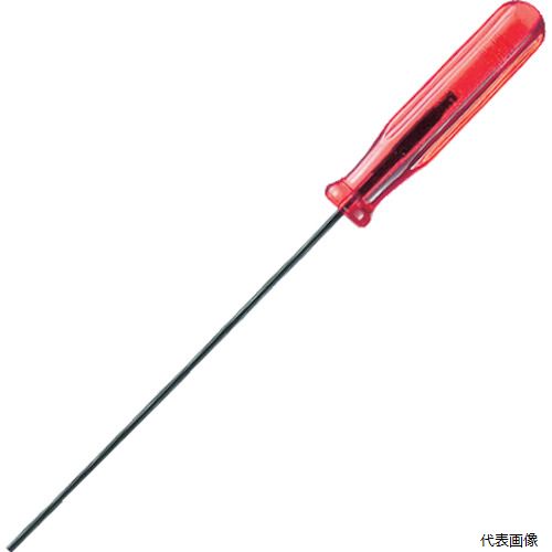【特長】 ●軸はクロムモリブデン鋼です。 【用途】 ●組み立て保守作業等に最適です。 【仕様】 ●対辺寸法(mm)：2.5 ●軸長(mm)：90 ●全長(mm)：144 ●グリップ径(mm)：11 ●対辺寸法(mm)：2.5 【材質／仕上】...