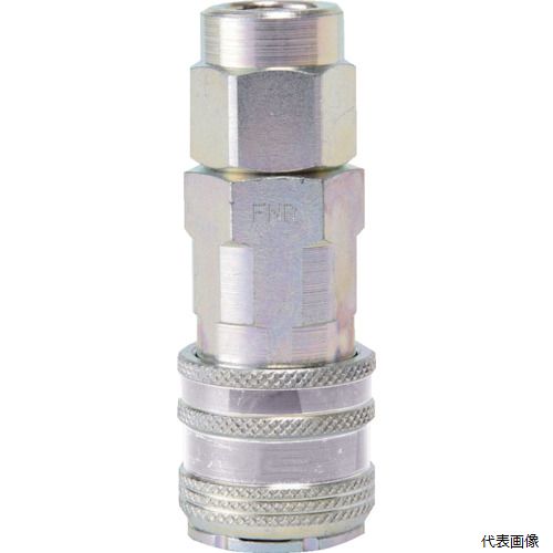 【特長】 ●安全な残圧除去機能により、分離時のホースの反動による事故を防止します。 ●省エネ、作業効率化に貢献する大流量・低圧力損失設計です。 ●接続時はワンタッチ、分離時はスリーブを引くだけで自動的に残圧を除去可能な簡単操作です。 ●国内...