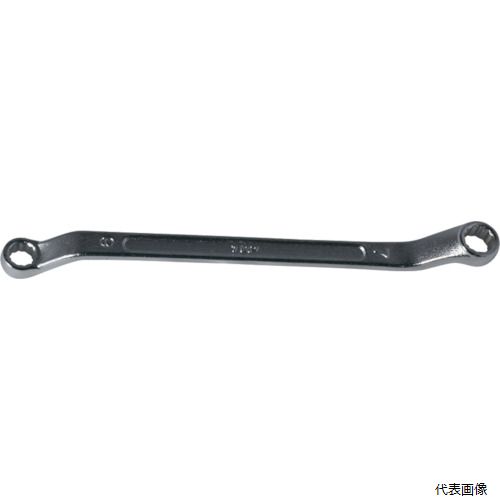 【特長】 ●特殊鋼を使用し、完全な熱処理を施し、軽量で最も使いやすい45°ロングタイプです。 【用途】 ●六角ボルト・ナットの組付けまたはその取り外しに。 【仕様】 ●対辺寸法(mm)：8×10 ●全長(mm)：166 ●首角度(°)：45...