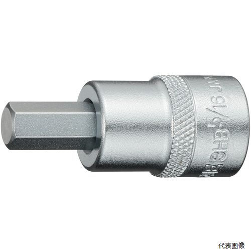 【特長】 ●ラチェットハンドルに差し込んで使用することにより、締め付けが素早く行えます。 【仕様】 ●対辺寸法(インチ)：5/16 ●差込角(mm)：9.5 ●ビット長さ(mm)：16 ●全長(mm)：45 ●インチサイズ 【材質／仕上】 ...