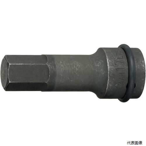【特長】 ●インパクトレンチなどの動力工具用のソケットです。 ●セミロングタイプです。 【仕様】 ●差込角(mm)：12.7 ●対辺寸法(mm)：17 ●全長(mm)：75 ●適合ピン：PIN3522S(対辺5〜14mm)、PIN3525S...