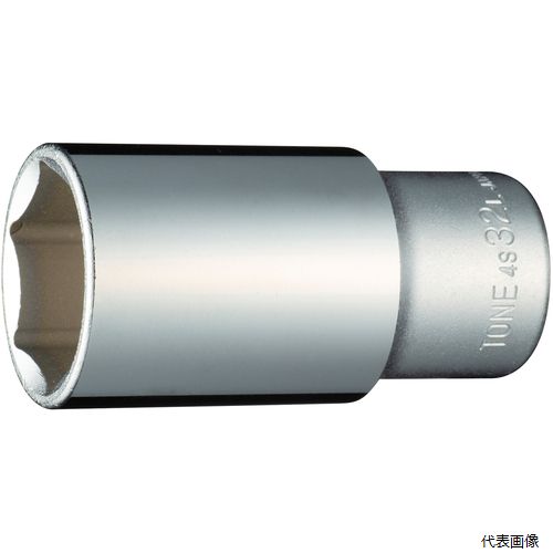 【特長】 ●ボルトが突き出したナットを回すのに最適です。 ●深い箇所のナットにも最適です。 【仕様】 ●差込角(mm)：12.7 ●対辺寸法(mm)：32 ●全長(mm)：83 ●対辺形状：6角 ●対辺(mm)：32 【材質／仕上】 ●構造...