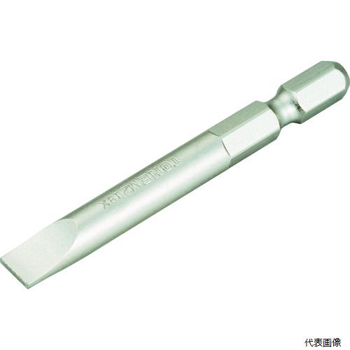 【特長】 ●電動ドライバーなどに取り付けて使用することにより締め付け、緩めが素早く行えます。 【仕様】 ●刃先：［［−］］0.9×7.0 ●全長(mm)：65 ●シャンク径(mm)：6.35 【入数】 ●1本 他のサイズはこちら 在庫のない...