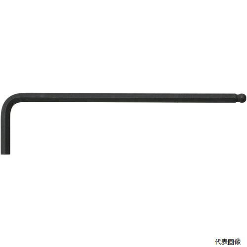 【特長】 ●ボールポイント加工で、斜め作業の早回し、仮締めが可能です。 【仕様】 ●対辺寸法(mm)：6 ●首下寸法(mm)：34 ●全長(mm)：154 ●対辺(mm)：6 ●ミリサイズ ●ロングタイプ 【材質／仕上】 ●特殊合金鋼 ●表...