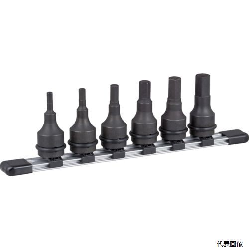 【特長】 ●インパクトレンチなどの動力工具用のソケットです。 【仕様】 ●差込角(mm)：12.7 ●セット内容(点)：6 ●ソケット内容(mm)：5、6、8、10、12、14 ●ソケット内容：5、6、8、10、12、14 ●差込角12.7...