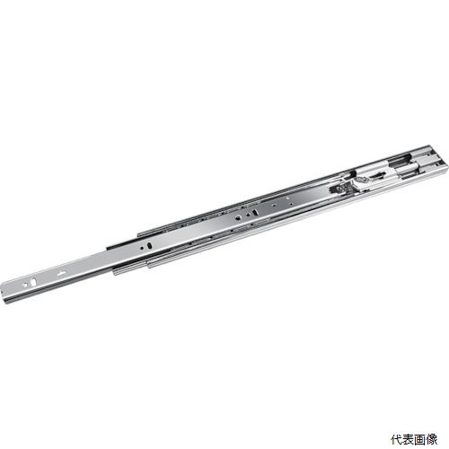 【特長】 ●3メンバーのスライドレールです。 ●全長が300mmから600mmまであります。 ●スライドレール全開時にインナーレールを引抜くことができます。　 ●アンダートラベル：トラベルがレングスに比べて短いレールです。 【用途】 ●イン...