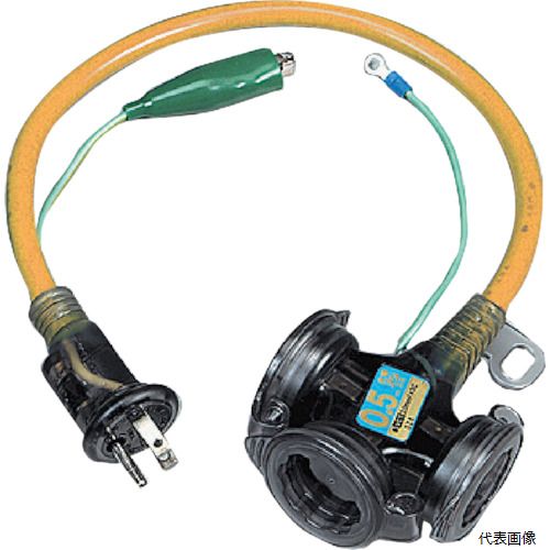 【特長】 ●手近な電源延長に最適です。 ●屋外用です。 ●コンセント防雨キャップ付です。 ●電源パイロットランプ付トリプルコンセントです。 ●接地付で安全です。 ●アースピンのスライドにより2P/2P接地付コンセントのどちらにも使用できます...
