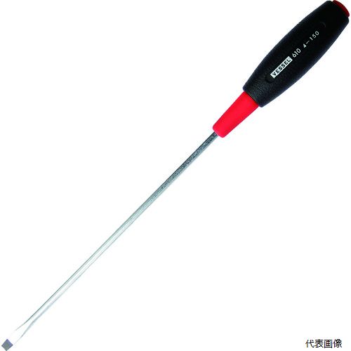 【特長】 ●精密分野でのねじ締めに最適です。 ●マイナスの刃先は狭い場所でもひっかからないストレートカットです。 ●細軸タイプです。 ●クロムバナジウム鋼、全身焼入です。 ●刃先は、メッキ層の厚みの影響を受けないブラックポイント加工です。 ...