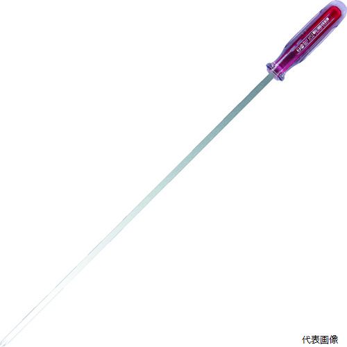 【特長】 ●レンチがかけられる四角軸で強力な締めつけ作業に効率的です。 ●軸長450mmの角軸タイプです。 ●スパナをかけて強く回すことができます。 ●柄先端に10mmφの穴付、ハンガーフックにかけられます。 ●強靱な特殊鋼使用、全身焼入で...
