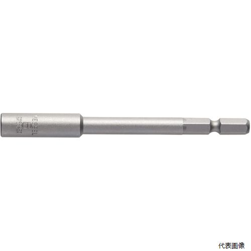 【特長】 ●コンピューター・OA機器・音響機器・VTR・光学機器などの小型・精密分野におけるねじ締め作業に対応する高精度ビットです。 【仕様】 ●刃先：対辺6 ●全長(mm)：100 ●シャンク径(mm)：6.35 ●対辺(mm)：6 ●外...