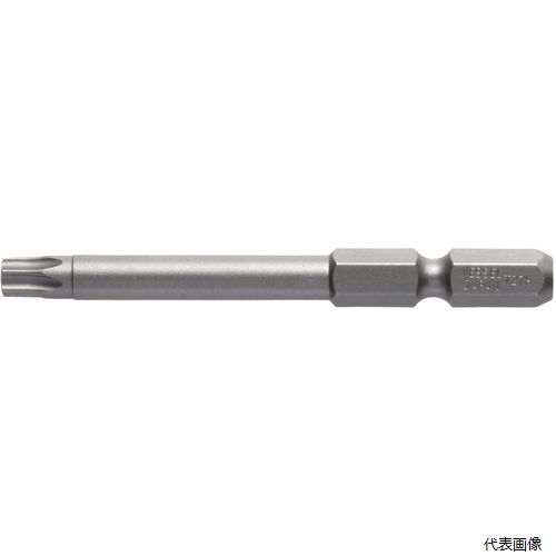 【特長】 ●自動車関連で多く使われるトルクス［［R下］］ねじ専用ビットです。 【仕様】 ●刃先：T27H ●全長(mm)：65 ●シャンク径(mm)：6.35 ●呼称：V 【入数】 ●1本 他のサイズはこちら 在庫のない商品は検索に表示され...