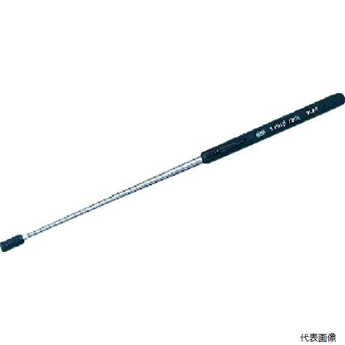 【特長】 ●7段シャフトの採用により長さ調整が容易です。 ●ポケット収納時に便利なフック付です。 ●エナジーリング採用でサイド磁力を低減し狭いところでも側面へマグネットがとられにくくなっています。 【用途】 ●整備用補助用具。 【仕様】 ●...