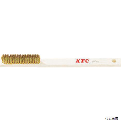 【特長】 ●握り部の木柄（パーム）は間伐材で、自然環境保護も考慮しています。 【用途】 ●整備用補助用具に。 【仕様】 ●毛材：真鍮線 ●行数(行)：4 ●線径(mm)：0.14 ●植付(mm)：75 ●毛丈(mm)：17 ●全長(mm)：...