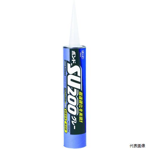 【特長】 ●速硬化タイプであり、耐久性に優れています。 ●膨張係数の異なる硬質材同士の接着も可能です。 ●JAIAF☆☆☆☆規格品です。 ●JAIA4VOC基準適合品です。 ●無溶剤で安全なタイプです。 【用途】 ●金属・木材・コンクリート...