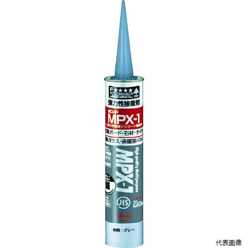 【特長】 ●各種下地材、化粧材への接着性に優れています。 ●硬化後も弾力性を保持し、耐振動性にも優れています。 ●JISF☆☆☆☆規格品です。 ●日本接着剤工業会JAIA4VOC基準適合品です。 【用途】 ●各種キッチンパネルと下地材の接着...