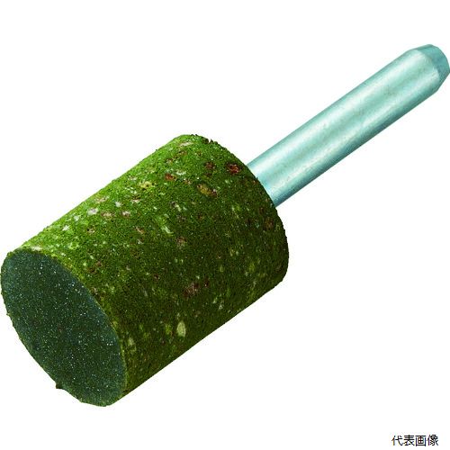 【特長】 ●ステンレス（SUS）系鋼材も目づまりせず高い切削力を発揮します。 ●低速回転域でも切削力が高いです。 ●WA+多結晶多孔性砥粒で焼結しています。 【用途】 ●バリ取りや切削作業に最適。 ●金型の研磨作業に。 ●使用工具：マイクロ...