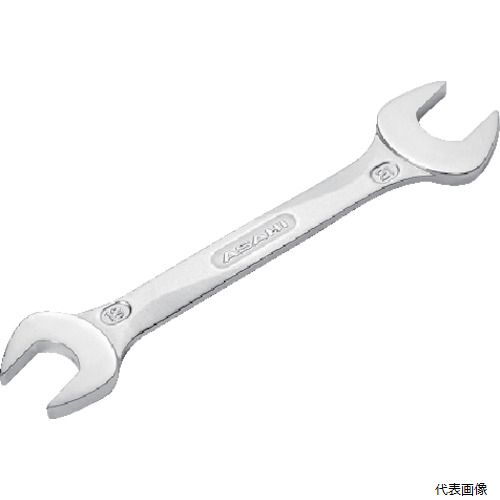 【特長】 ●本体ネック部分に曲面を付けることで作業者の手にしっかりとフィットする機能性を実現しました。頭部はシャープなヤリ型です。 【用途】 ●六角ボルト・ナットの締結作業 【仕様】 ●二面幅寸法(mm)：10×13 ●全長(mm)：136...