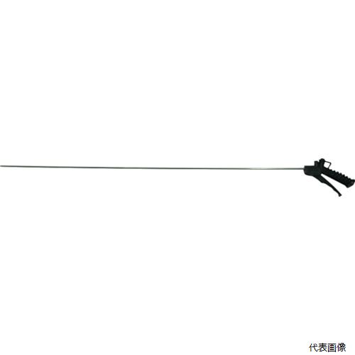 【特長】 ●手元でのレバー操作でカンタン流量調整できます。 ●樹脂製ボディーで軽量です。 ●ノズル口径が大きいため大流量を得られます。 ●真鍮メッキ製ノズルでサビが出ません。 ●ノズルの先端長さに種類があります。 【用途】 ●エアブロー。 ...
