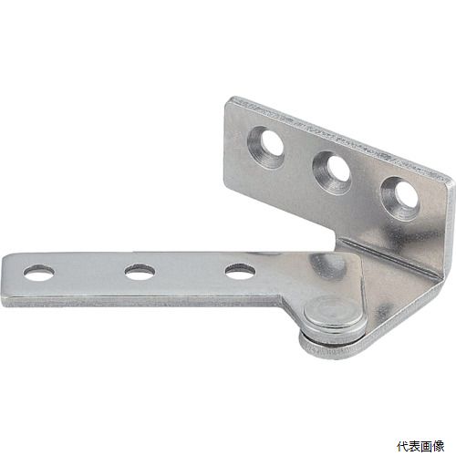 【特長】 ●キャビネット、扉の上下に掘り込んで取り付ける丁番です。 ●丁番は扉1枚に対して2個使いとします。 ●扉1枚につき右と左を各々1個用意してください。 【用途】 ●船舶、車輌、厨房機器。 【仕様】 ●全長(mm)：65 ●ねじ穴数：...