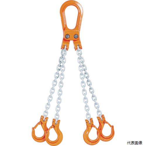 【特長】 ●フックの開口寸法が広く玉掛け作業が楽です。 ●「プラスV級」ロードチェーン採用でより安全になりました。（安全率5倍以上） ●過酷な使用条件にも強い特殊表面処理チェーンの採用で長寿命化を実現しました。 【用途】 ●荷役、運搬吊り作...