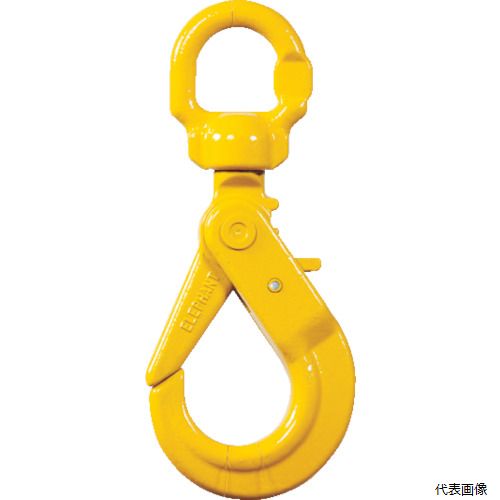 【特長】 ●ラッチをロックすることによって、掛け外れを防止することができ、安全に使用できます。 ●ランチが外開きのため、玉掛けが容易にできます。 【用途】 ●ラッチロック式でより安全な玉掛け作業に。 【仕様】 ●基本使用荷重(t)：1.0 ...