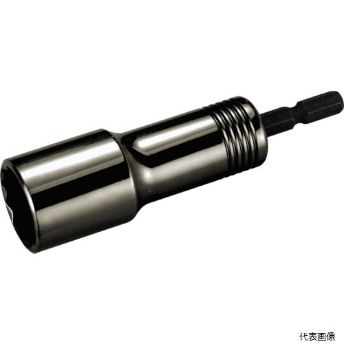 【特長】 ●軸折れ強度を1.5倍にアップしました。 ●18Vインパクトドライバー対応です。 【用途】 ●インパクトドライバー用ソケット 【仕様】 ●対辺寸法(mm)：19 ●軸寸法(mm)：6.35 ●全長(mm)：96 ●対辺形状：12角...