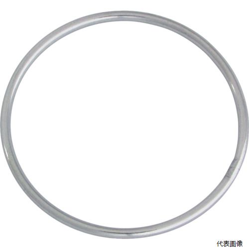 【特長】 ●接続部は溶接しているため丈夫です。 ●サイズが豊富です。 【用途】 ●ロープ等の先端金具として。 【仕様】 ●使用荷重(N)：1470 ●D(mm)：5 ●L(mm)：20 【材質／仕上】 ●ステンレス（SUS304） ●仕上げ...