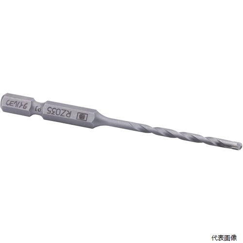 【特長】 ●充電インパクトドリルで使用可能です。 ●特殊形状の超硬チップ採用で、タイルなどもスムーズに穴あけ可能です。 ●刃先径に応じた研磨角度が、最も効率の良い穴あけ作業を実現します。 ●水使用で切削性、耐久性はさらに向上します。 【用途...
