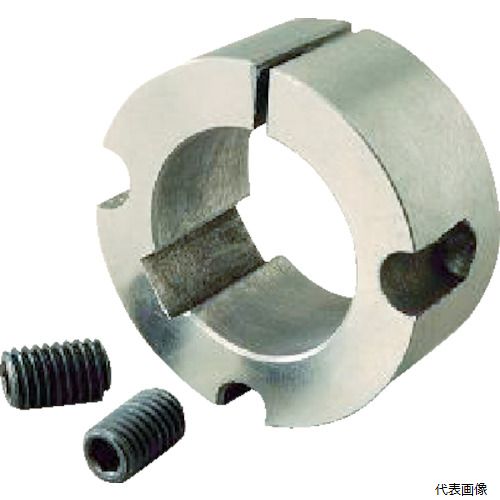 【特長】 ●軸穴加工・キー溝加工が不要です。 ●新JISキー仕様です。 【用途】 ●適用プーリーと軸の締め付けに。 【仕様】 ●ブッシング品番：2517 ●軸穴径(mm)：40 【材質／仕上】 ●ねずみ鋳鉄 【入数】 ●1個 他のサイズはこ...