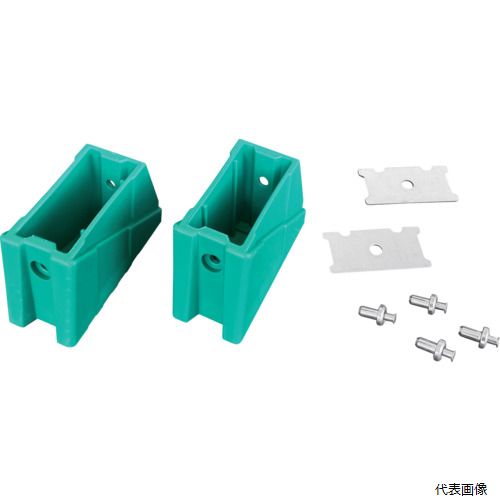 【特長】 ●JOB-150E〜360E、NDA-150〜210用の滑り止めキャップです。 【仕様】 ●品名：脚立部品　滑り止めキャップ ●適合機種：JOB150E〜360E・NDA150〜210 ●左右各1個 【材質／仕上】 ●エラストマー...