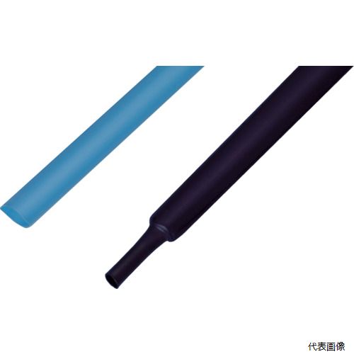 【特長】 ●耐油性、耐薬品性に優れています。 ●RoHS指令適合製品です。 【用途】 ●電線接続部、パーツ類の絶縁、保護はもとよりパイプの防食など多くの用途に応用が可能です。 【仕様】 ●色：透明 ●収縮前内径(mm)：3.6±0.3 ●収...