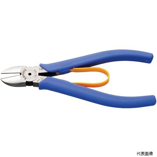 【特長】 ●長時間の作業でも疲れにくい、軽量のニッパです。 ●全長をほとんど変えず、ハンドルの形状と頭部の厚みを大幅に削りました。 ●手になじむエラストマー樹脂グリップです。 【用途】 ●電気工事業。 ●建設業。 【仕様】 ●全長(mm)：...