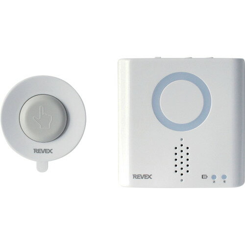 【特長】 ●ワイヤレス方式だから配線工事は不要で簡単に設置できます。 ●屋外の障害物のない場所で最大180mまで届きます（建物の中では電波の到達距離が短くなります）。 ●送信機、受信機とも何台でも増設できます。 ●増設する場合は、送信機ごと...